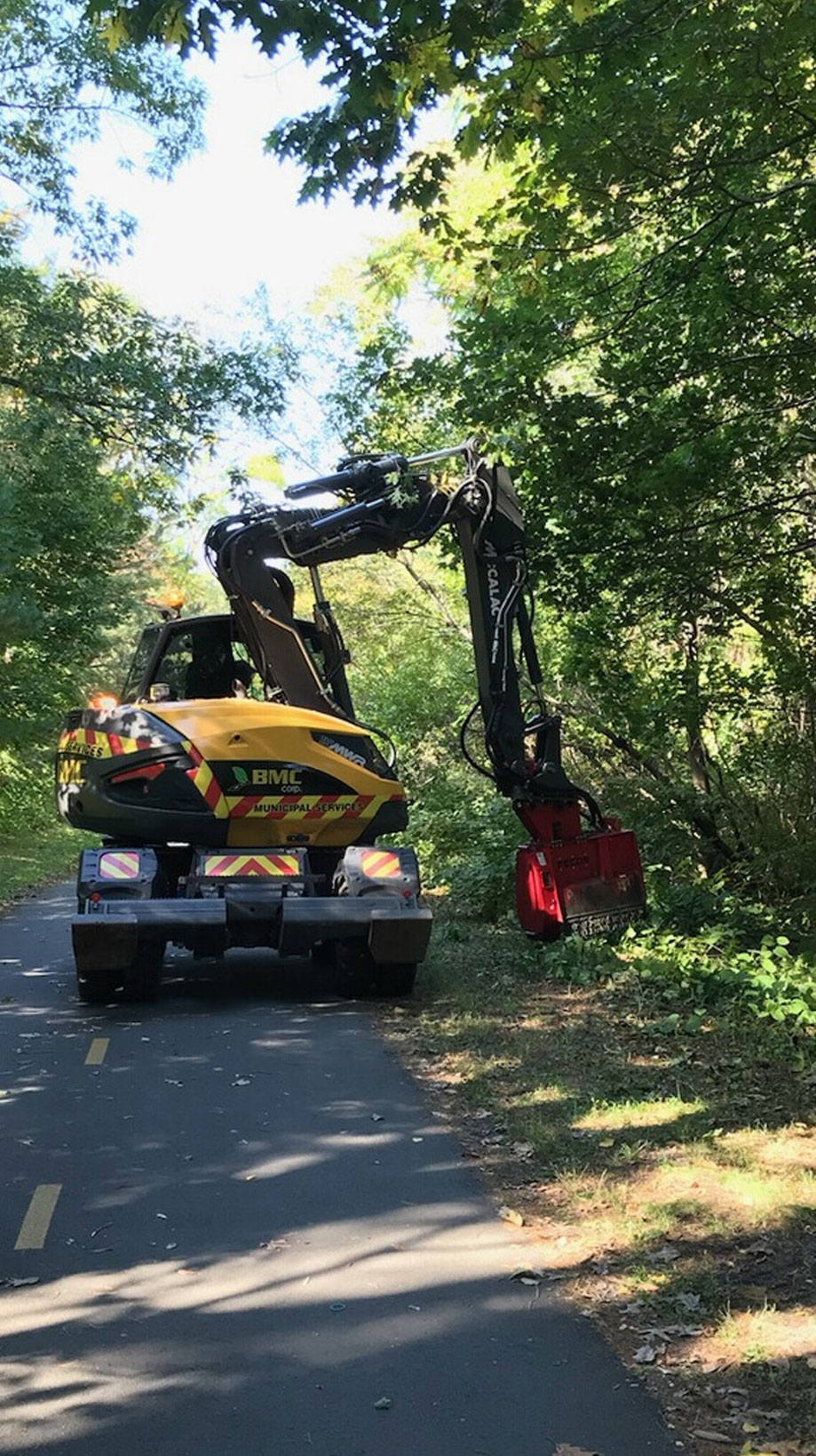 ROW Brush Mowing | BMC Corp. | Berlin, MA