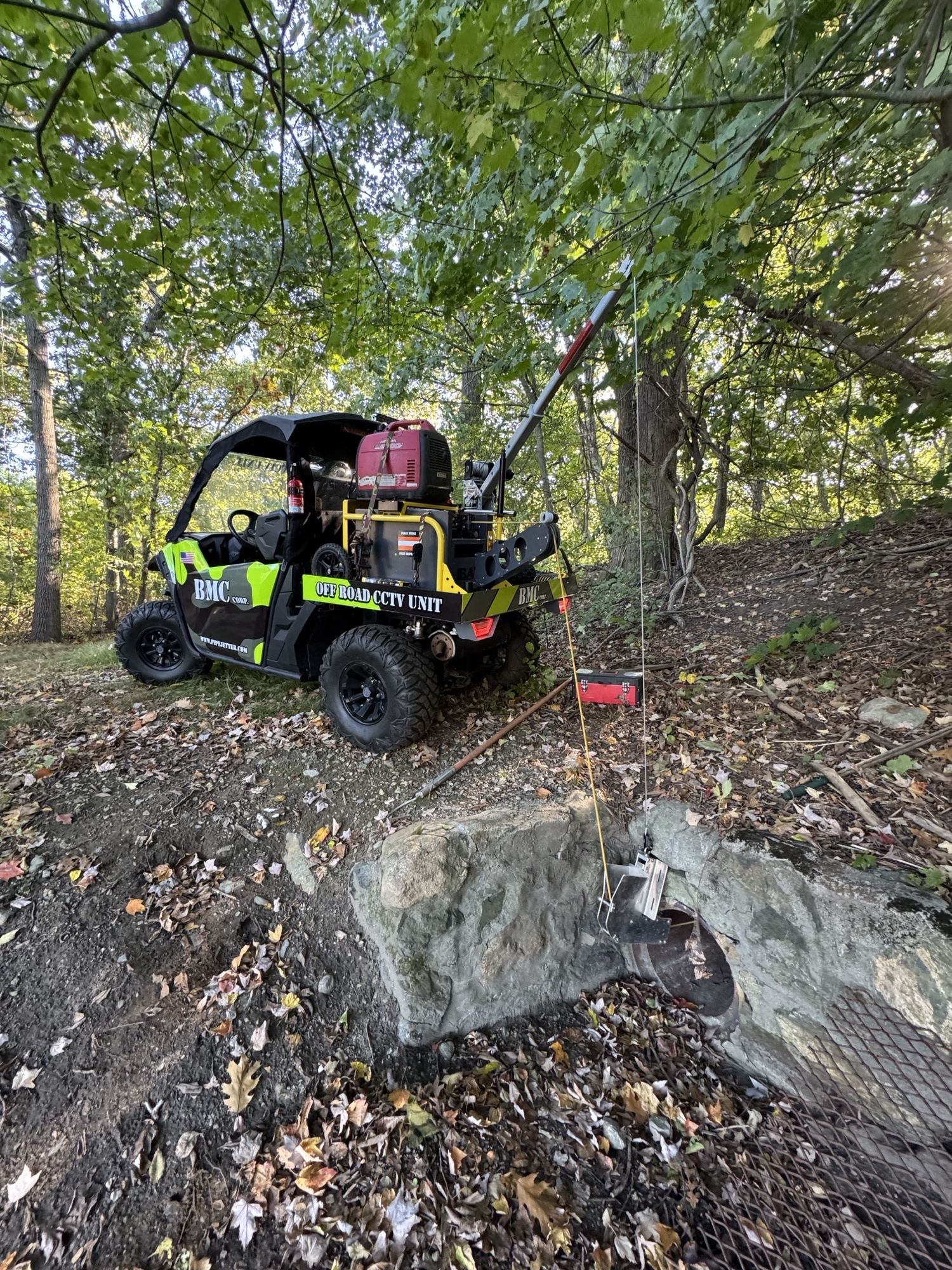 CCTV Pipeline Inspection | High-Tech Equipment | BMC Corp